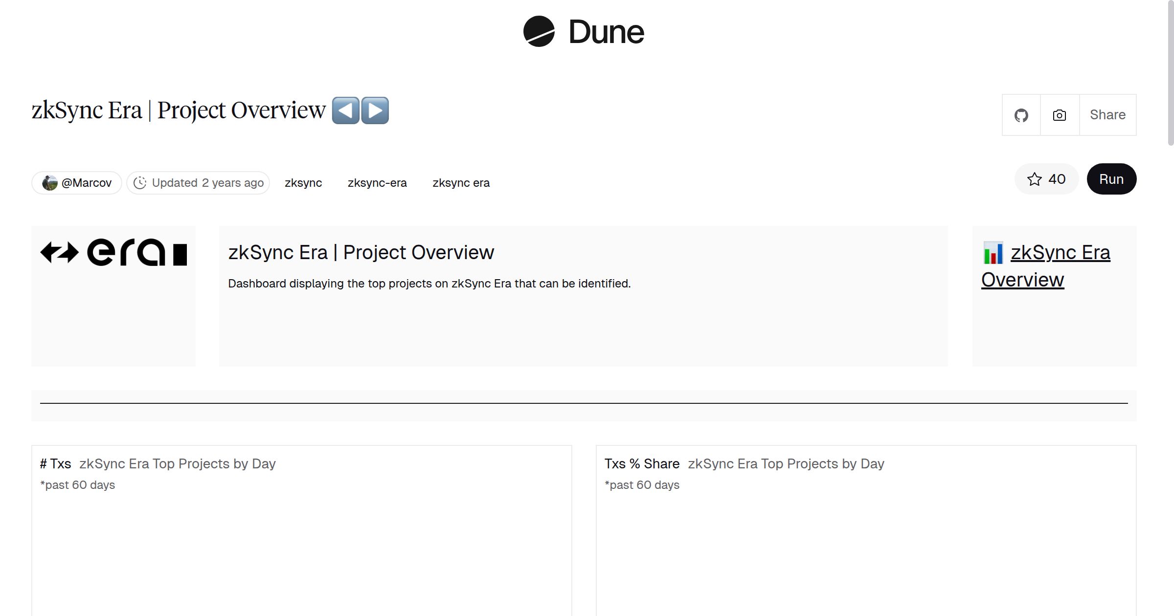 zkSync Era | Project Overview ️ ️