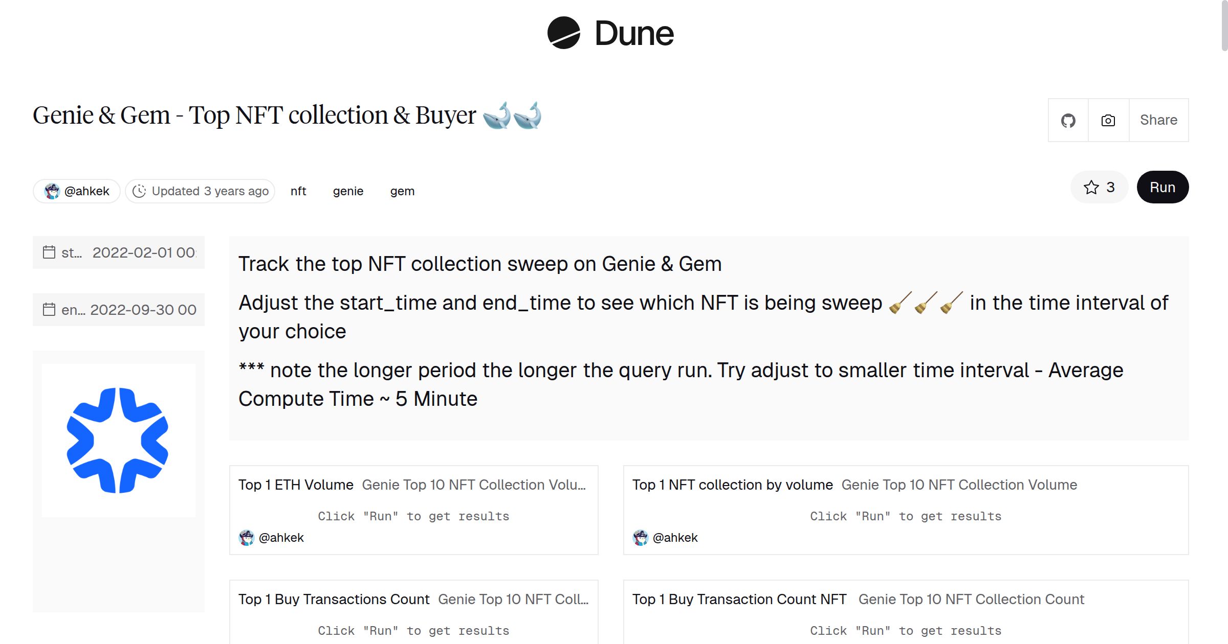 Genie & Gem - Top NFT collection & Buyer 🐋🐋