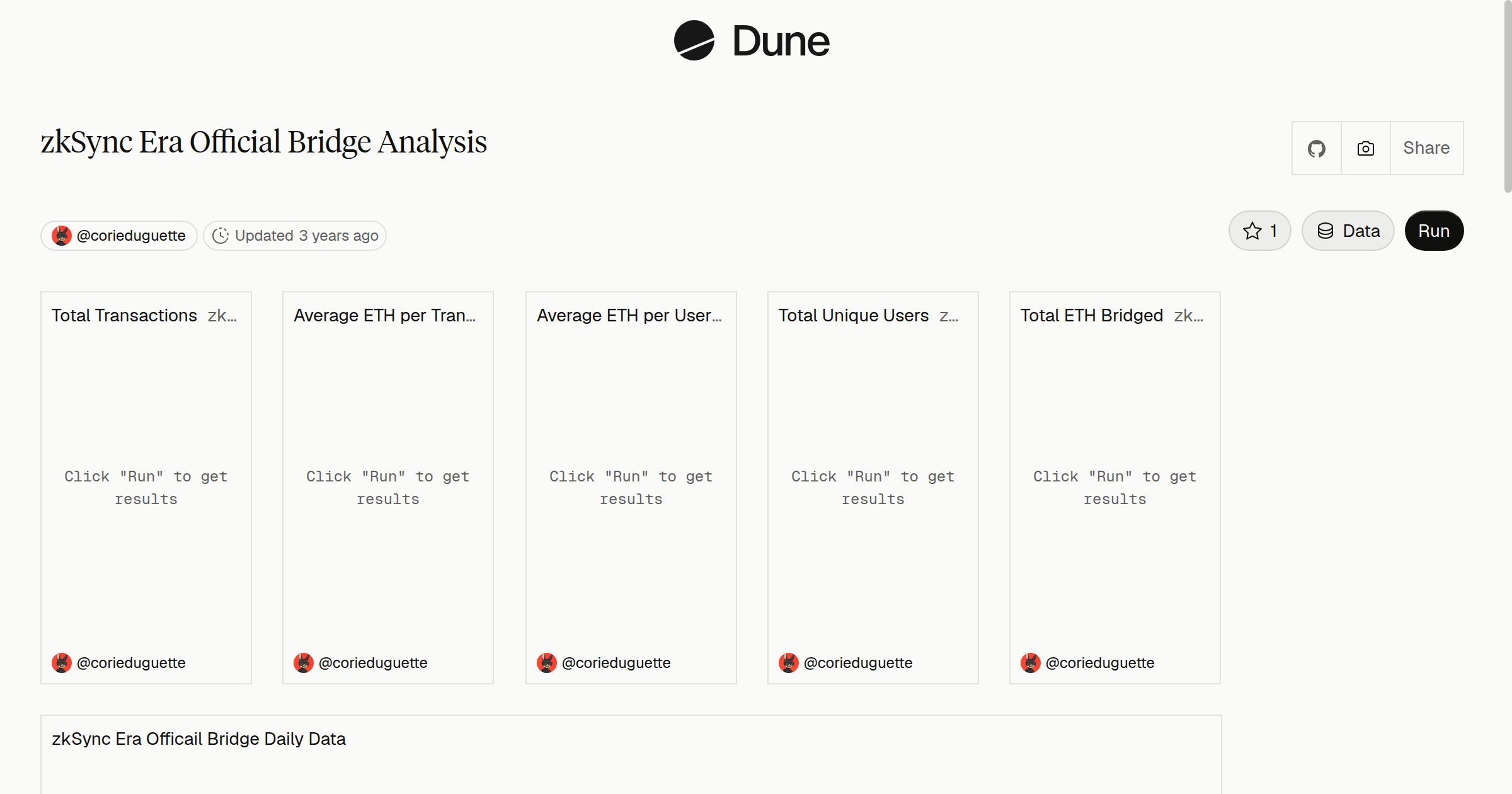 zkSync Era Official Bridge Analysis