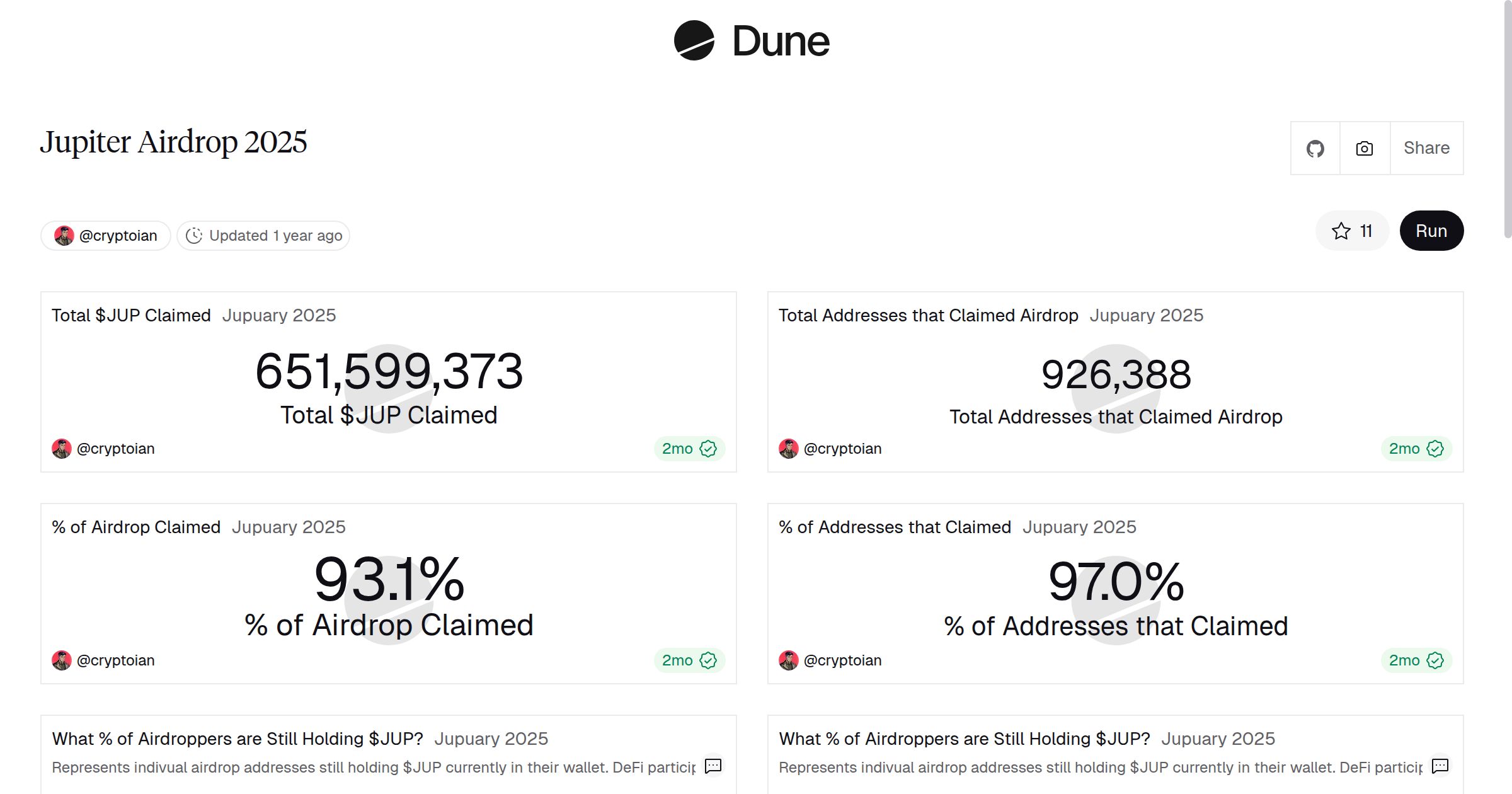 Jupiter Airdrop 2025