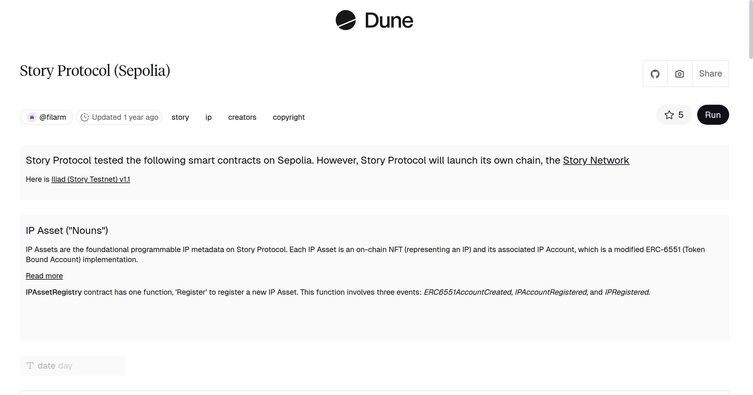 Story Protocol (Sepolia)
