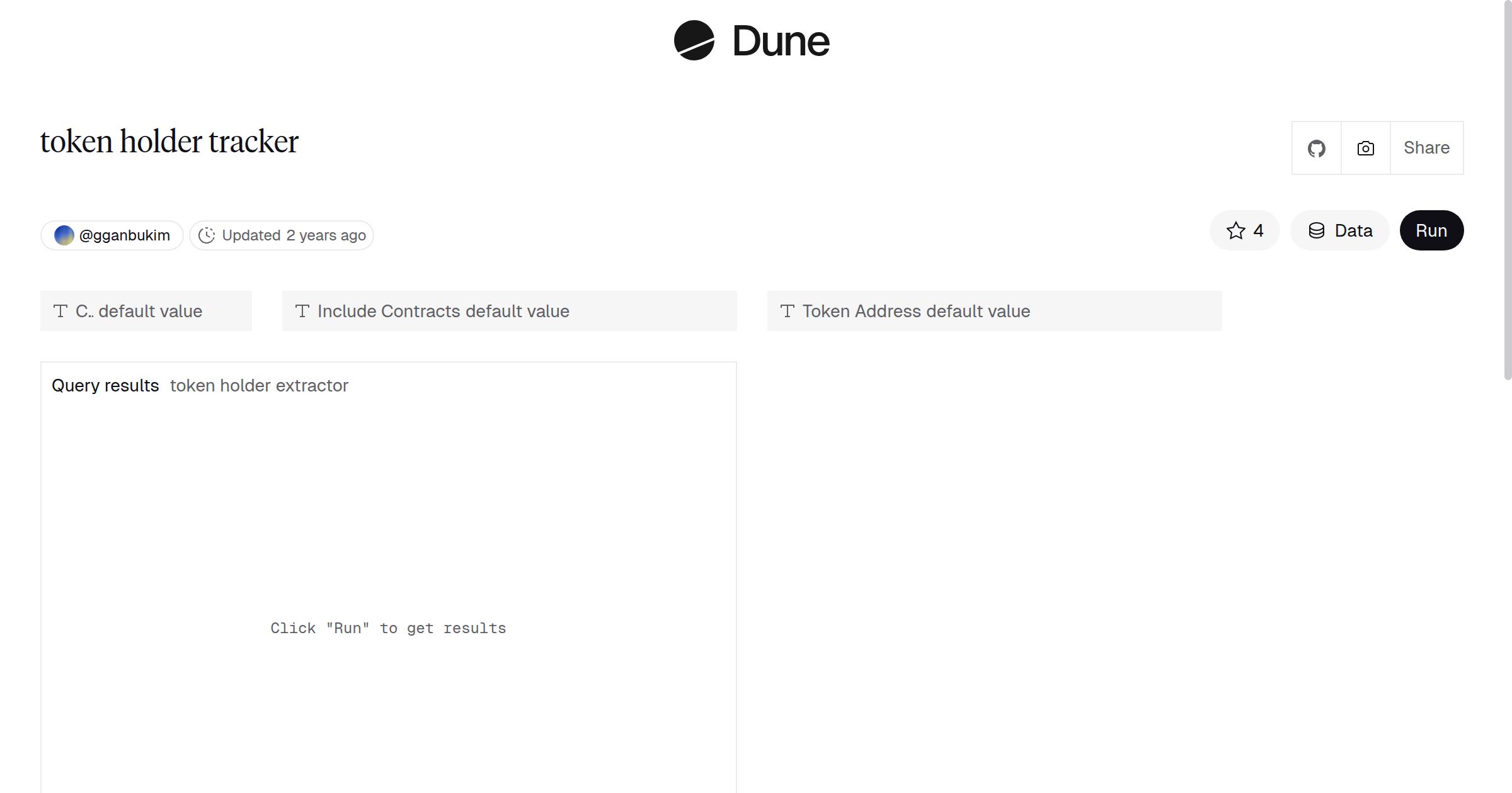 Token Holder Tracker
