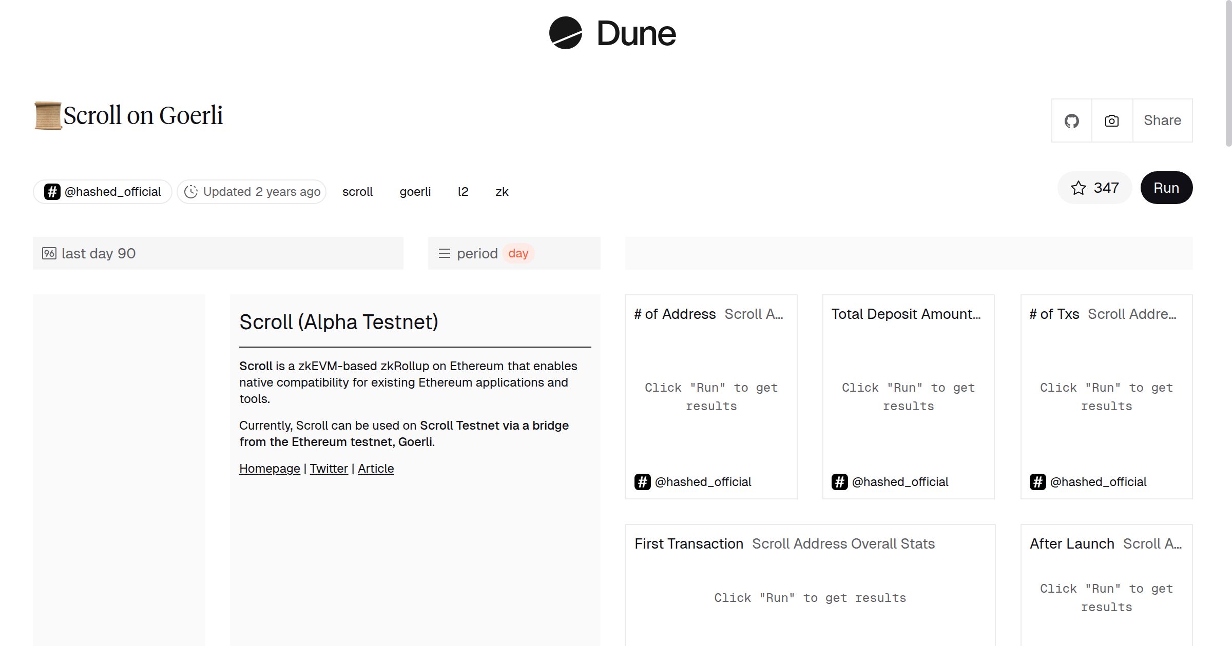 📜Scroll on Goerli