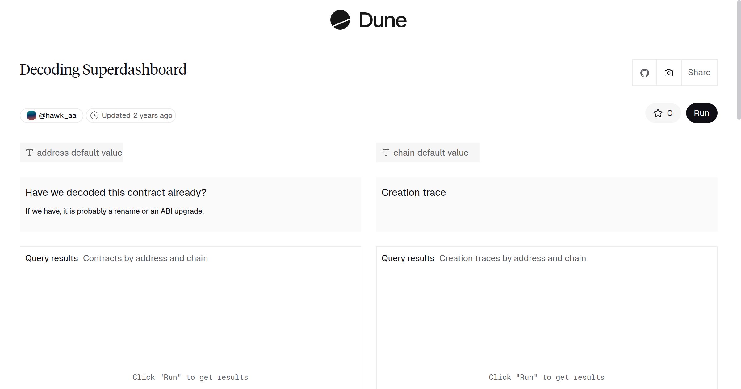 Decoding Superdashboard