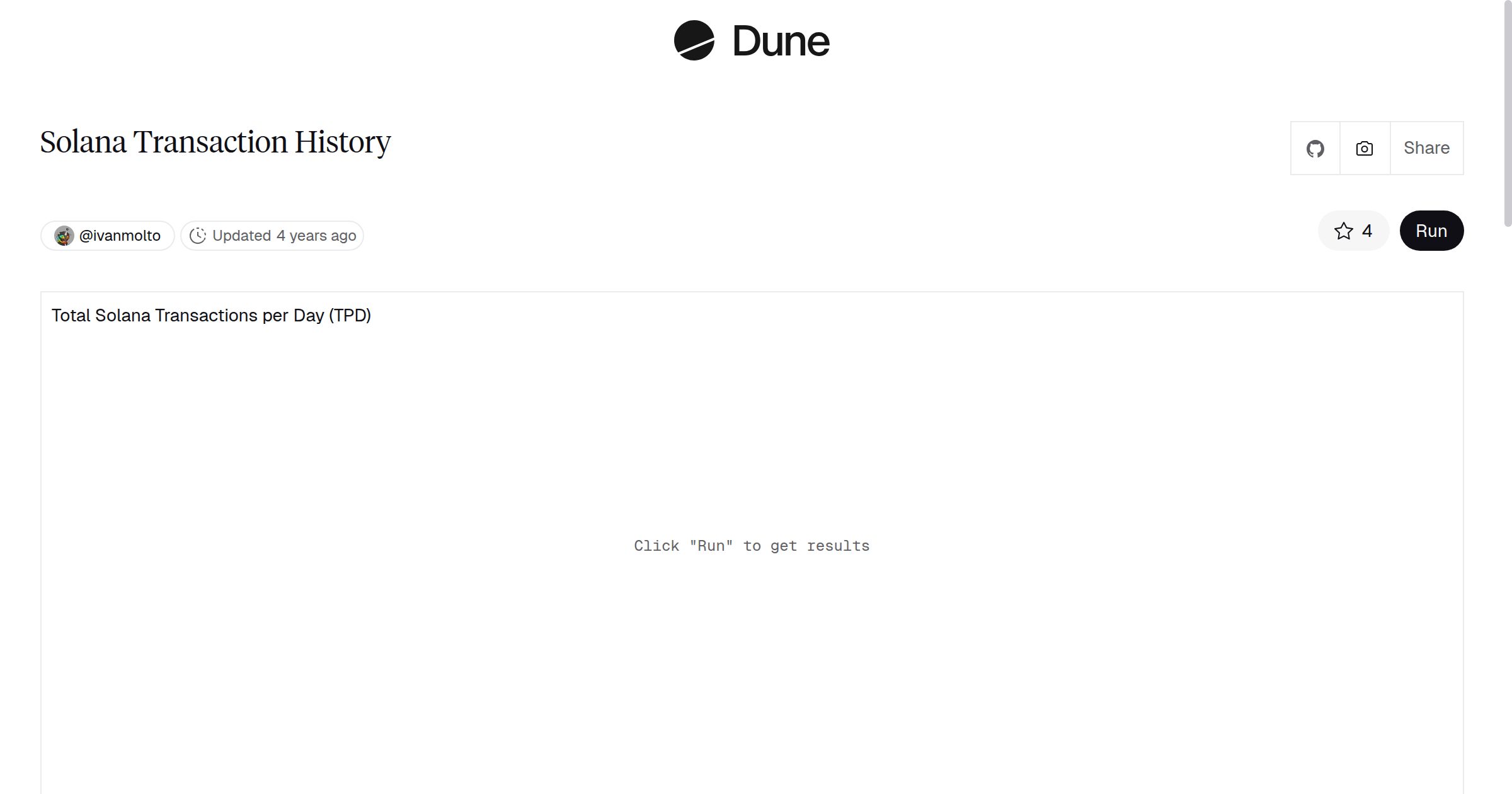 Solana Transaction History