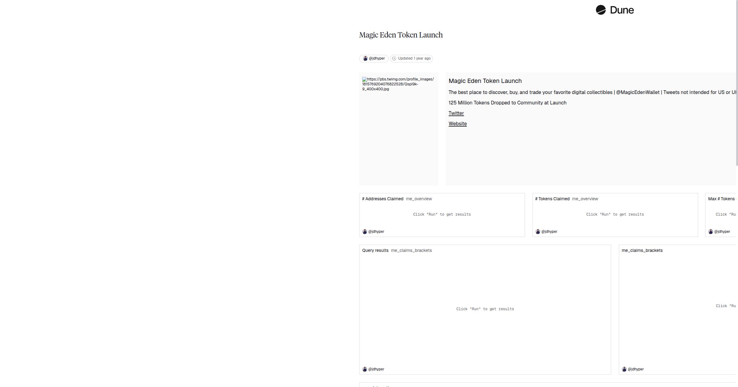 Magic Eden Token Launch
