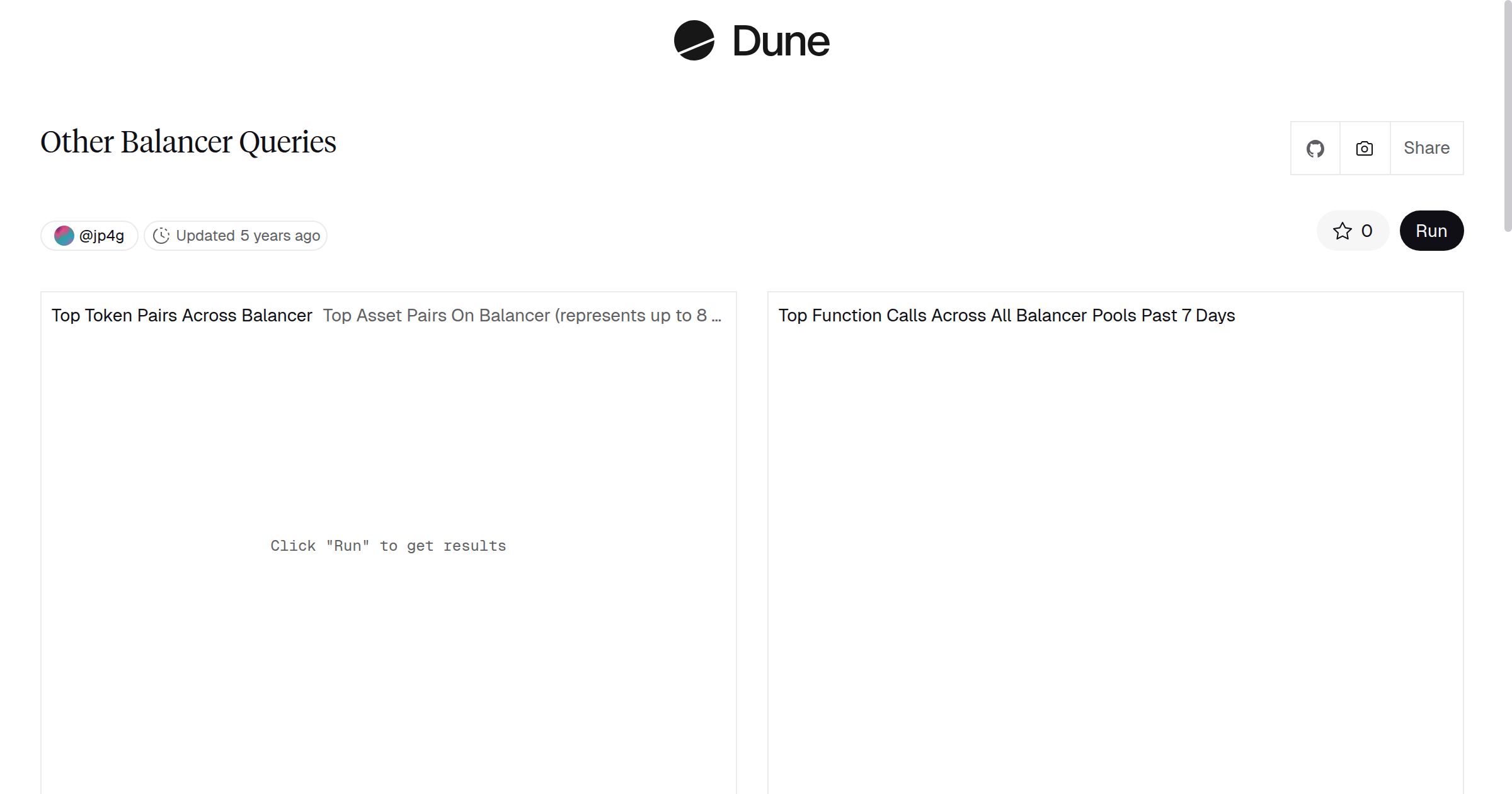 Other Balancer Queries