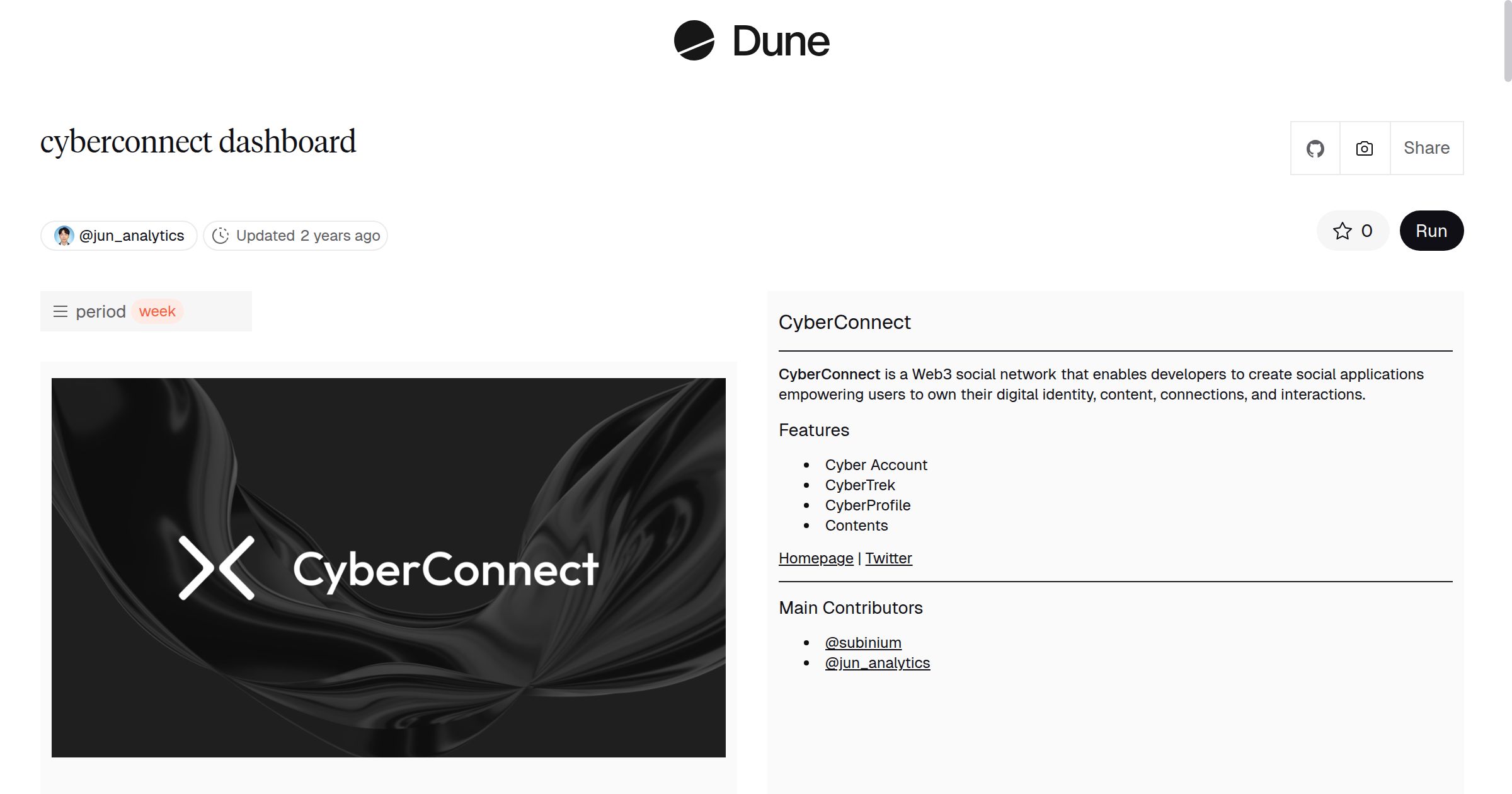 cyberconnect dashboard