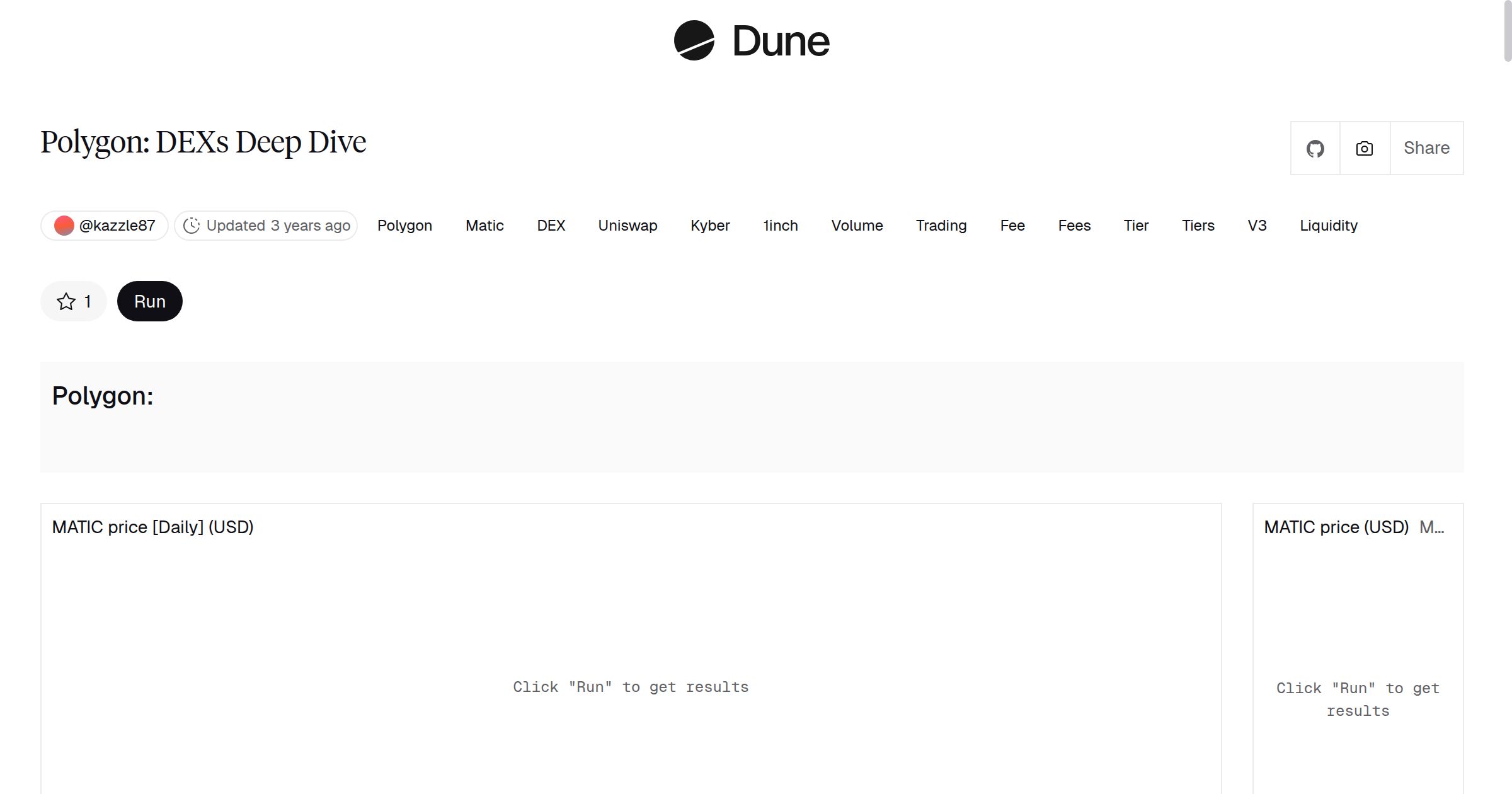 Polygon: DEXs Deep Dive