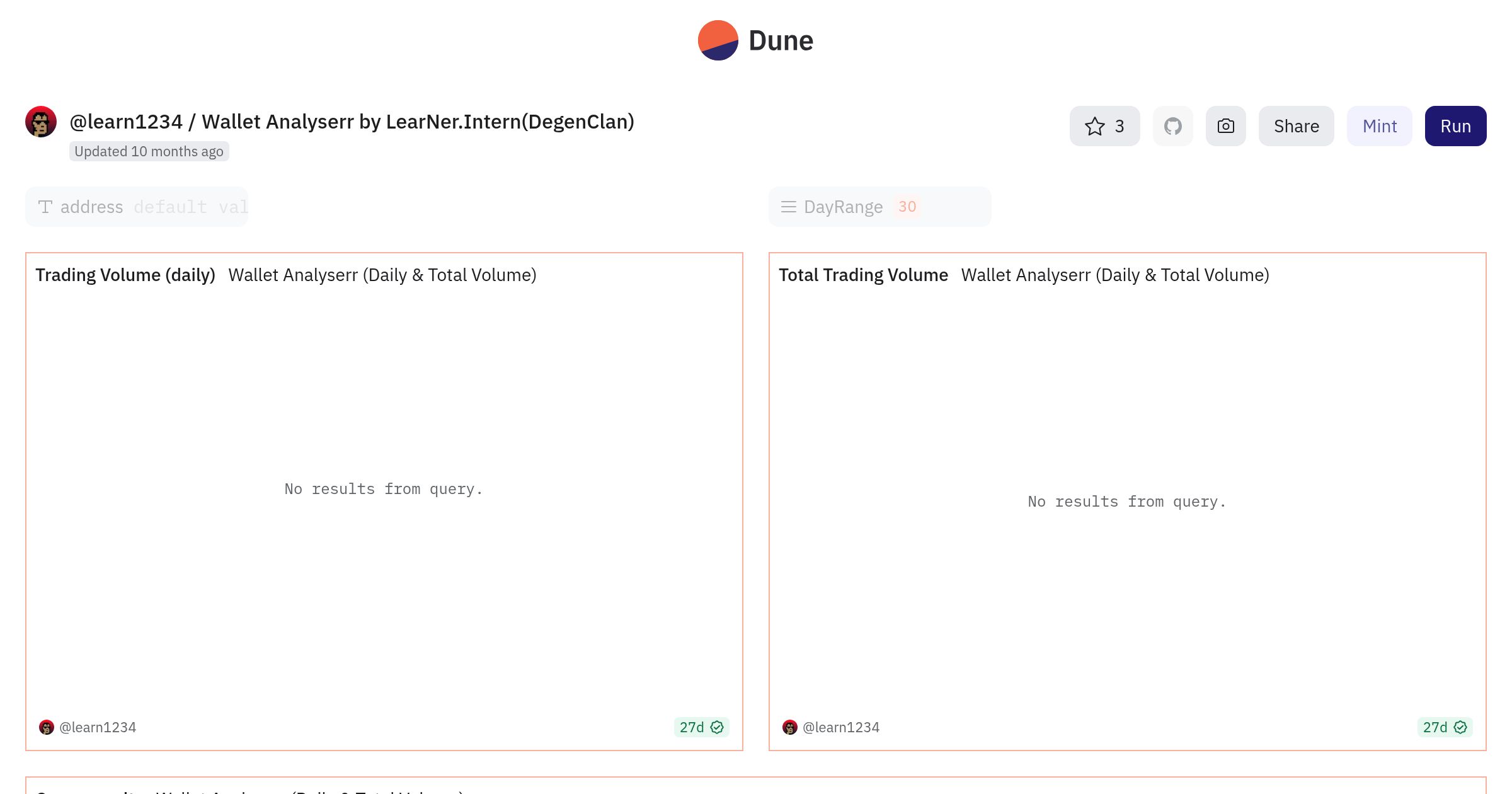 Wallet Analyserr By Learner Intern Degenclan