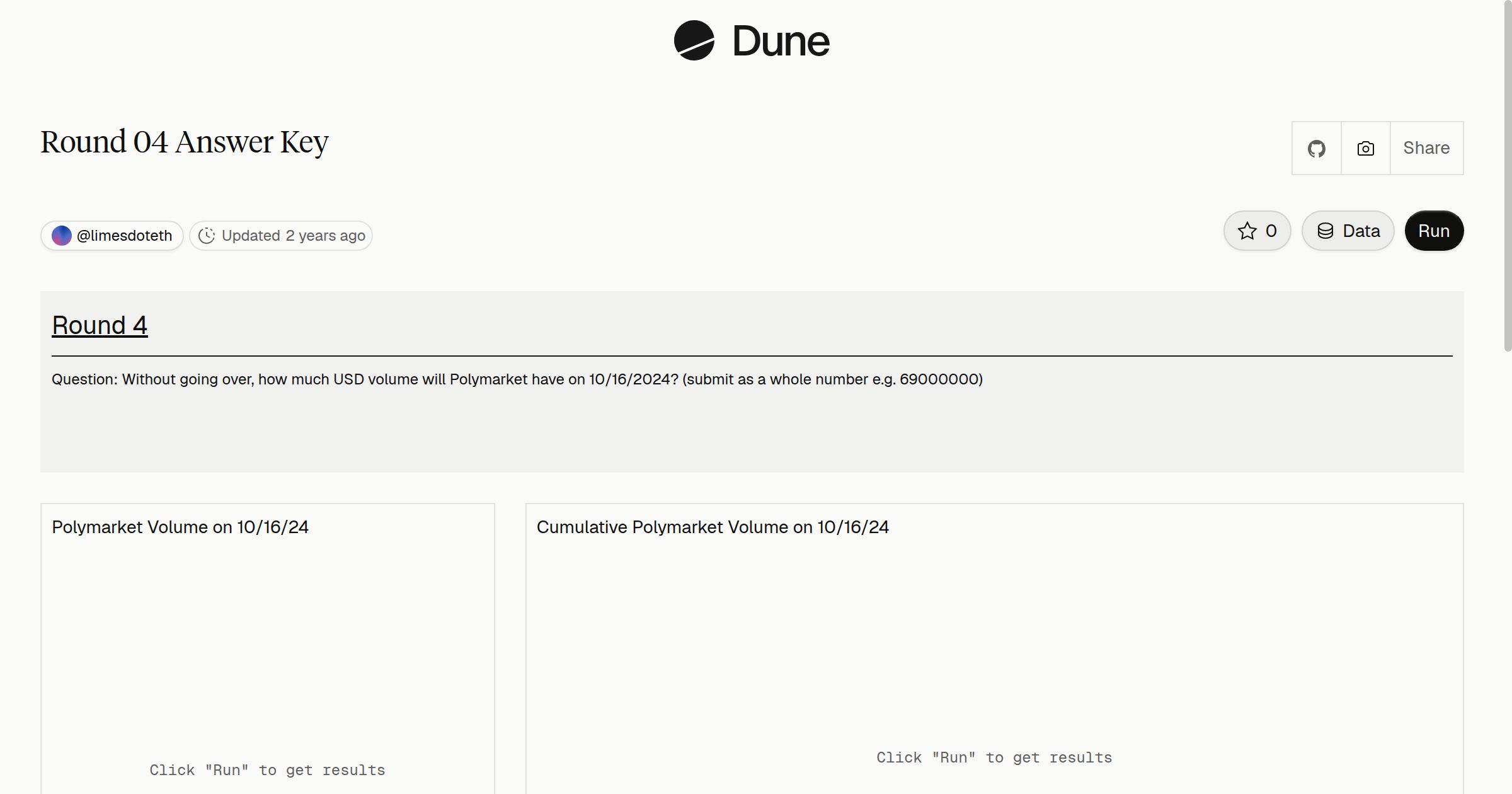 Round 04 Answer Key | Dune