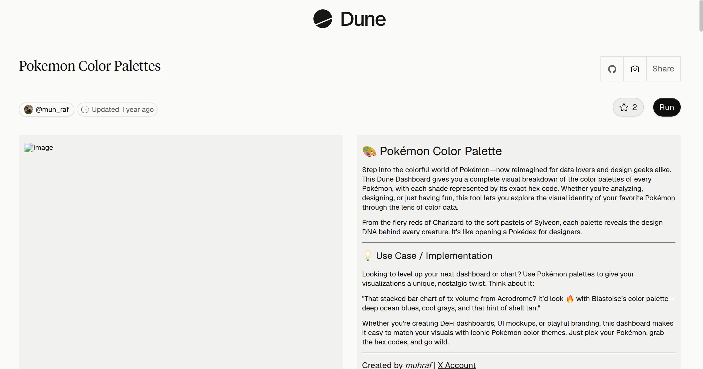 Pokemon Color Palettes
