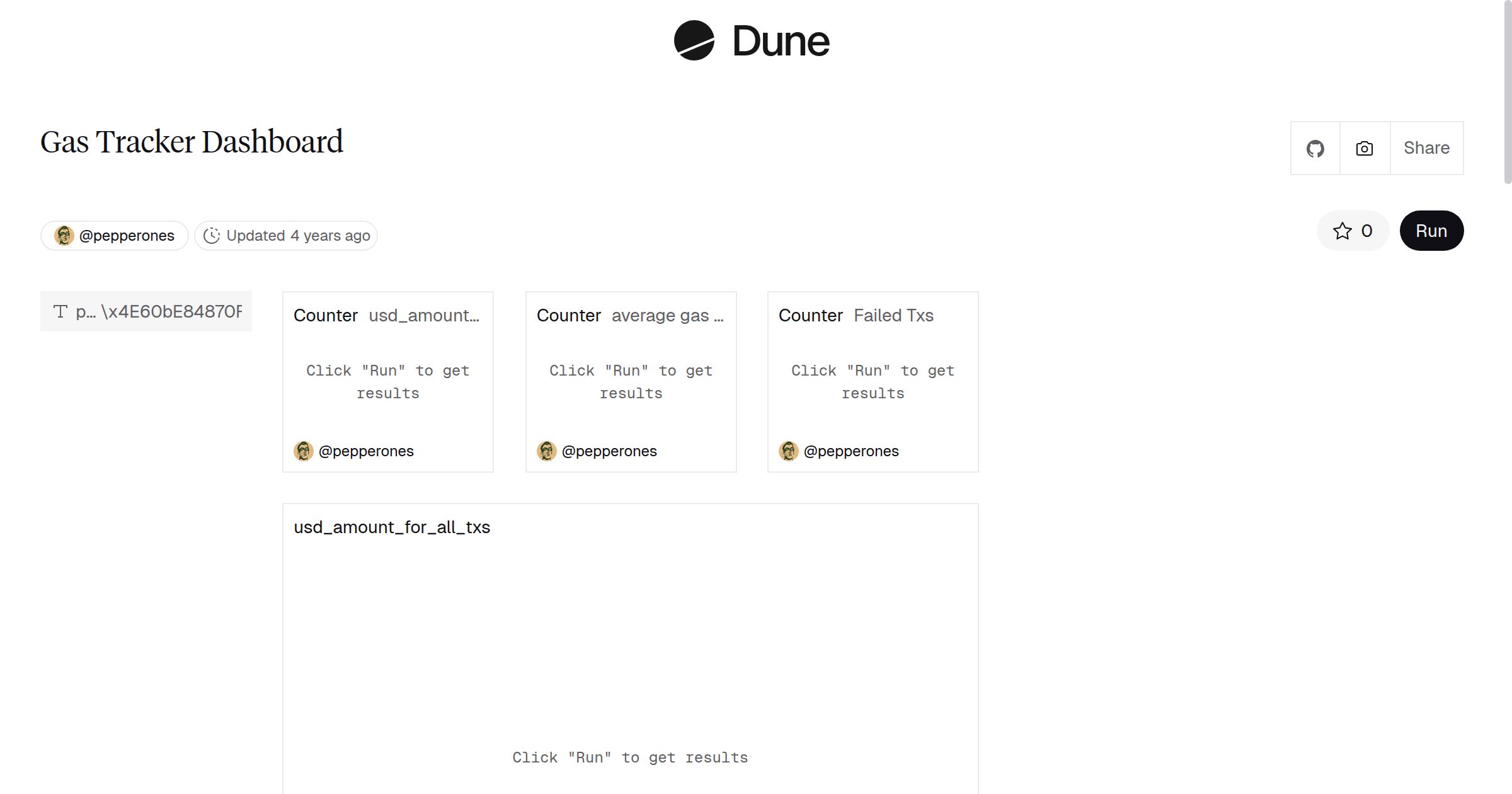 Gas Tracker Dashboard