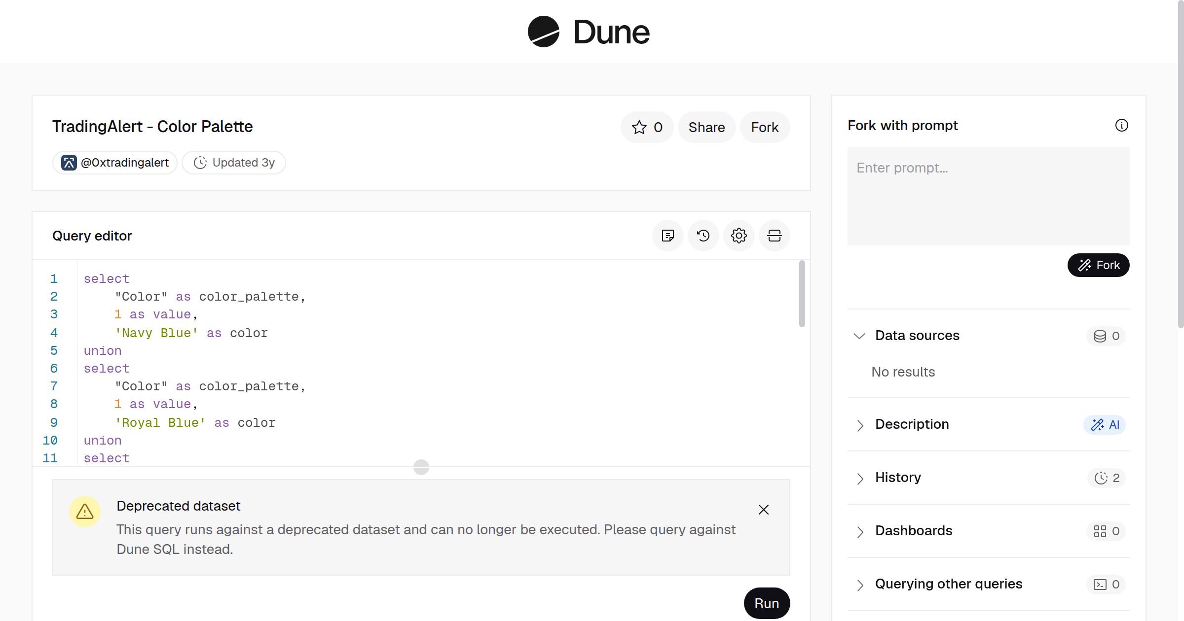 TradingAlert - Color Palette | Dune