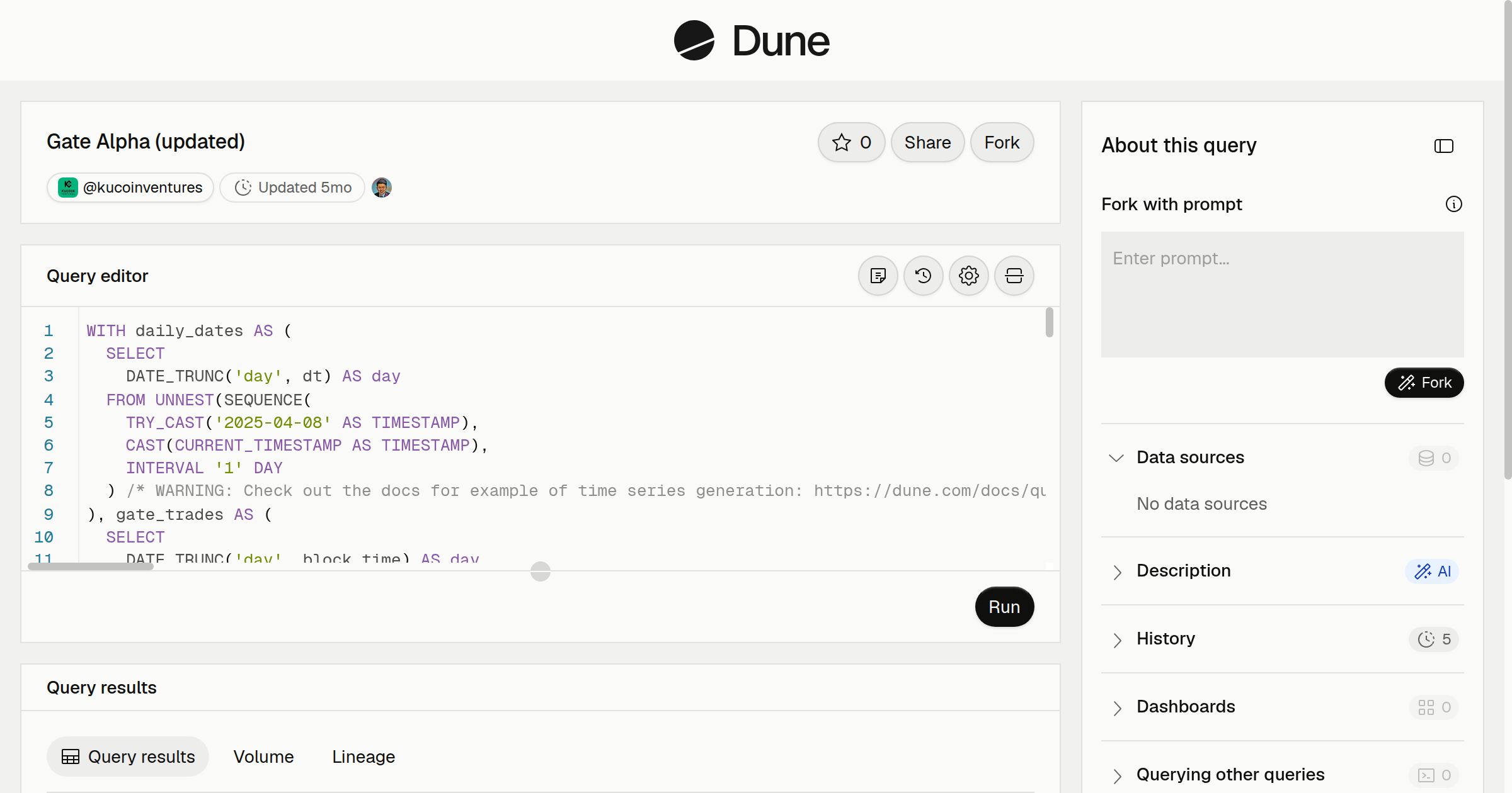 Gate Alpha (updated) | Dune