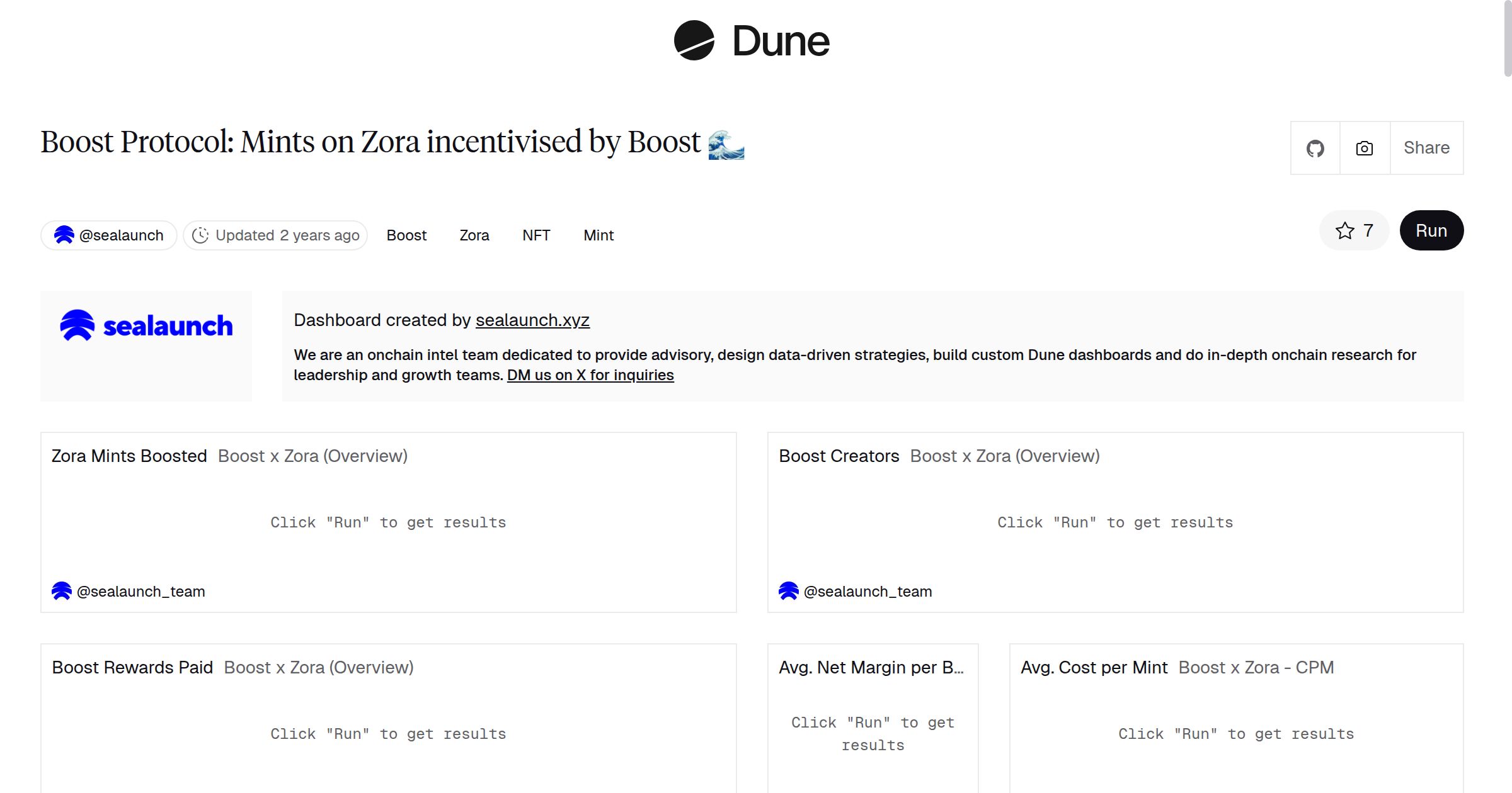 Boost Protocol: Mints on Zora incentivised by Boost 🌊