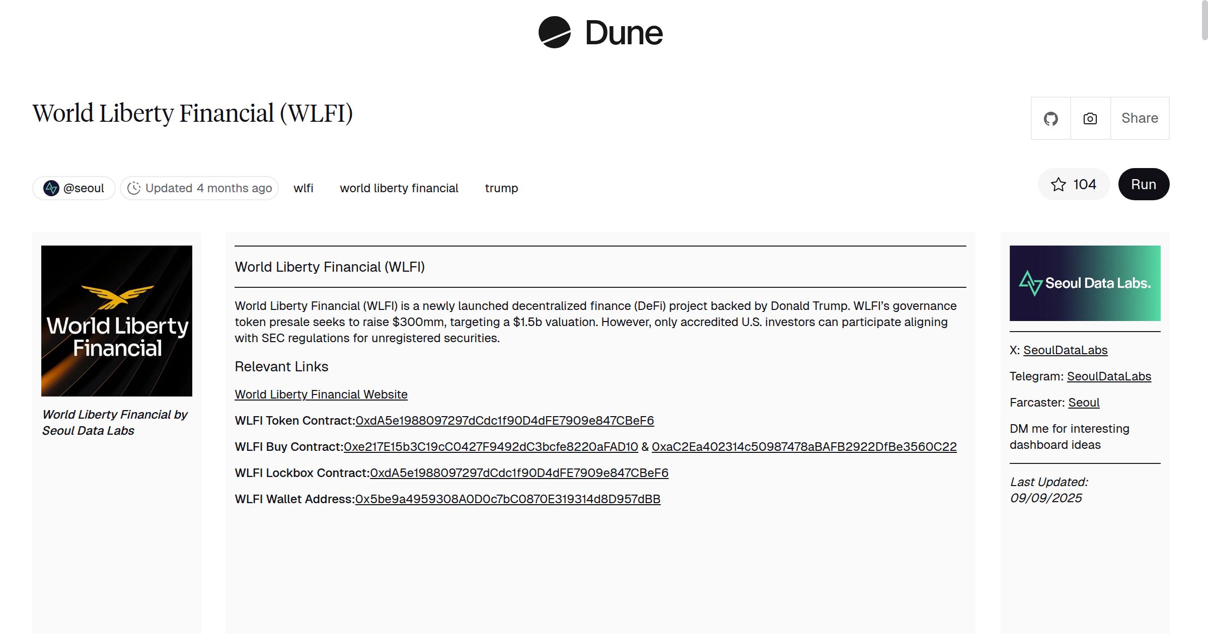 World Liberty Financial (WLFI)