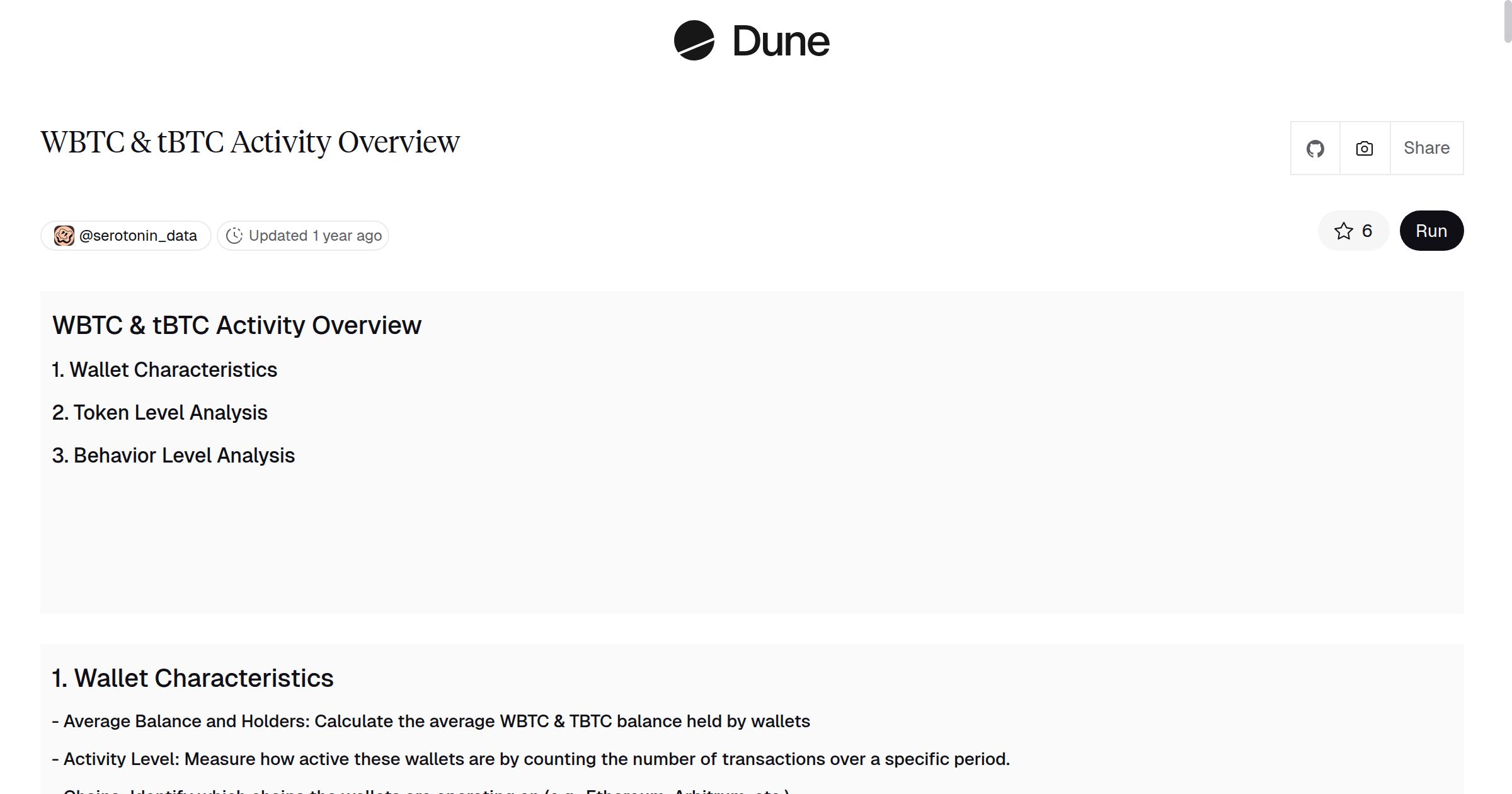 WBTC & tBTC Activity Overview
