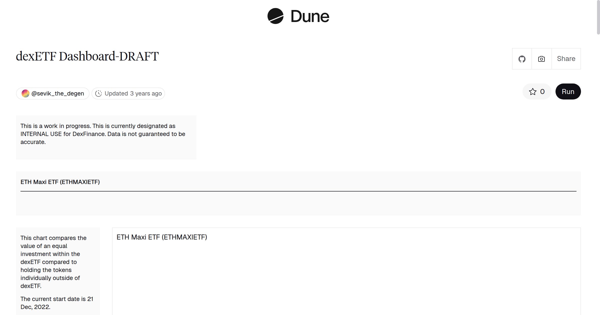 dexETF Dashboard-DRAFT