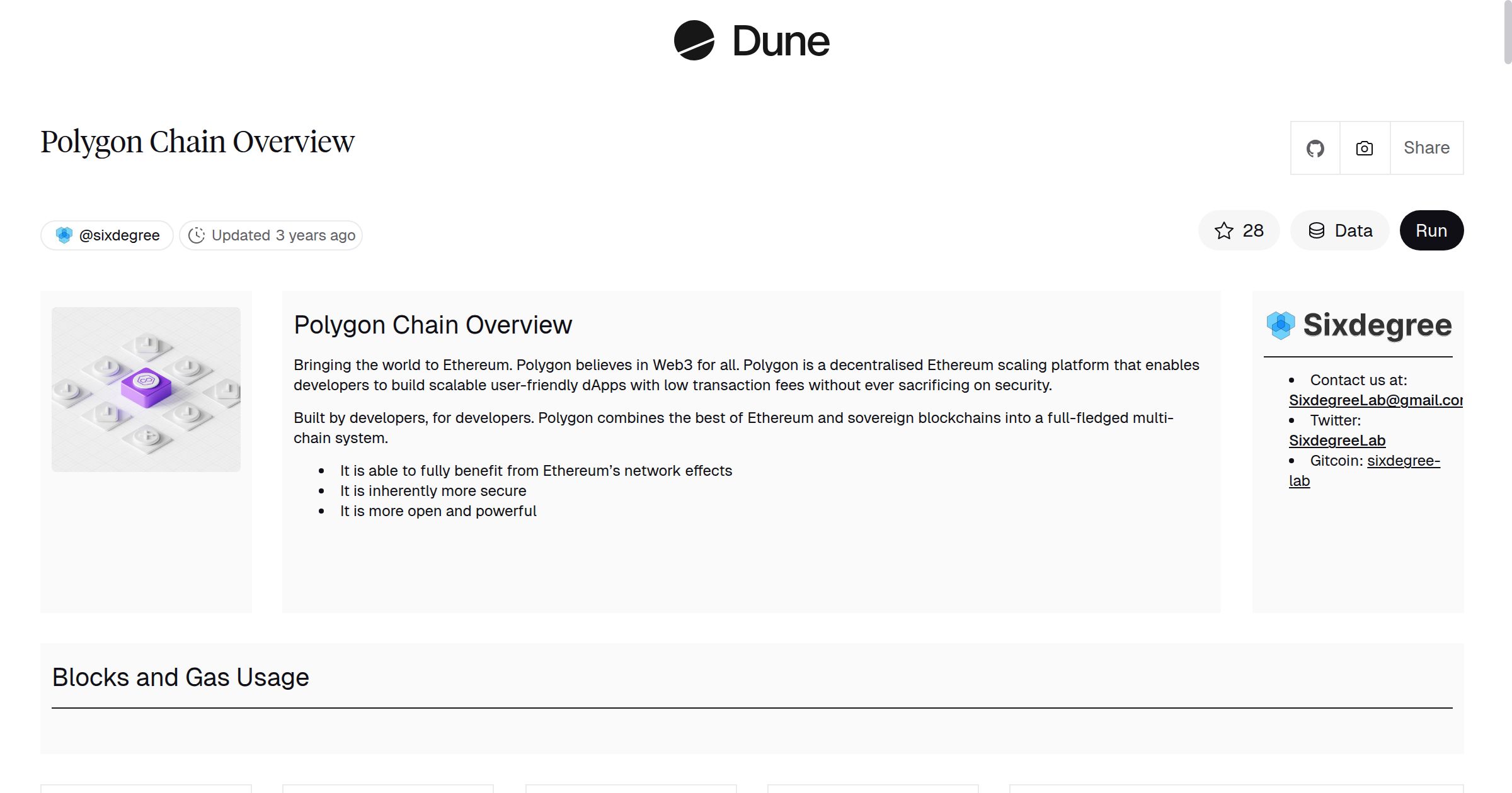Polygon Chain Overview