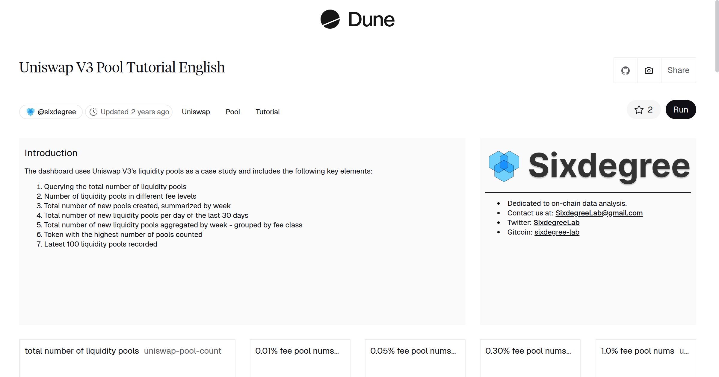 Uniswap V3 Pool Tutorial English