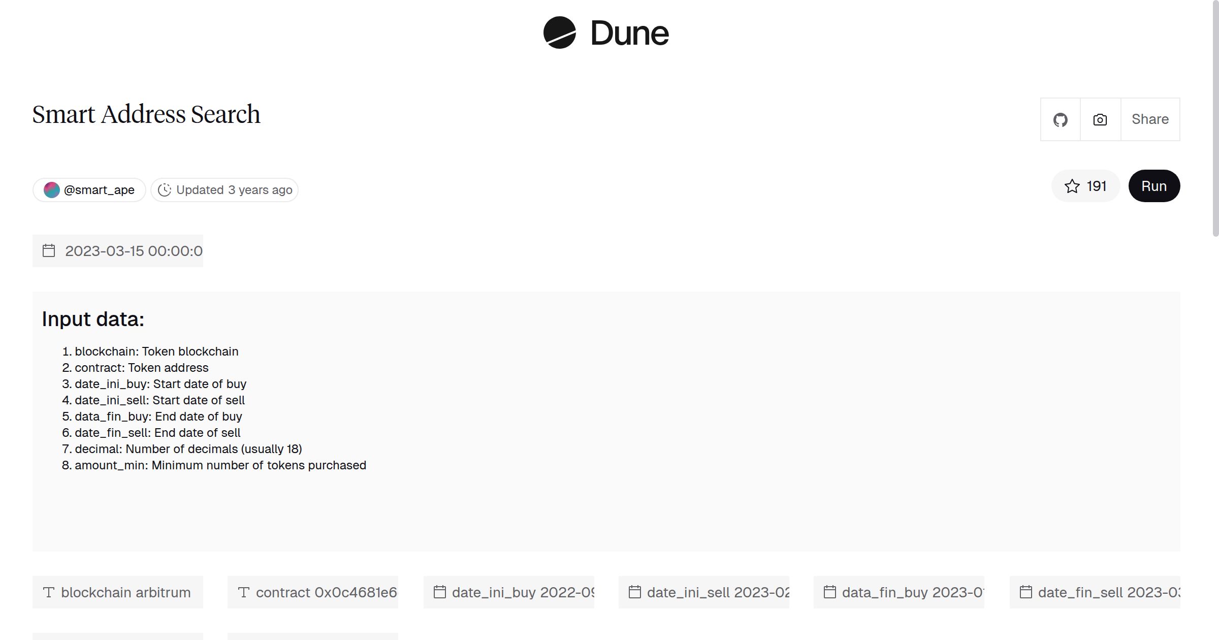 Smart Address Search