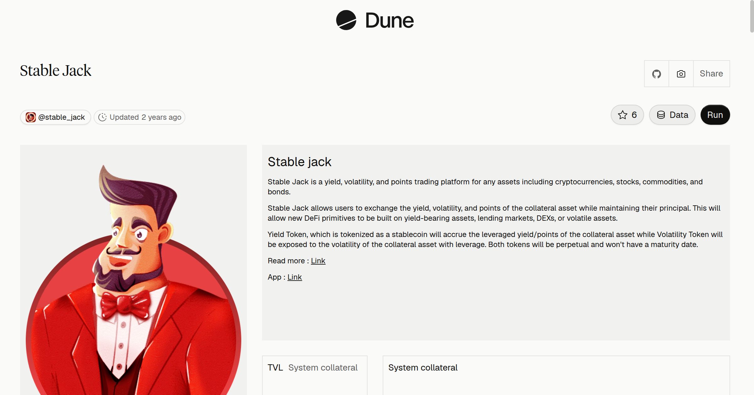 Stable Jack | Dune