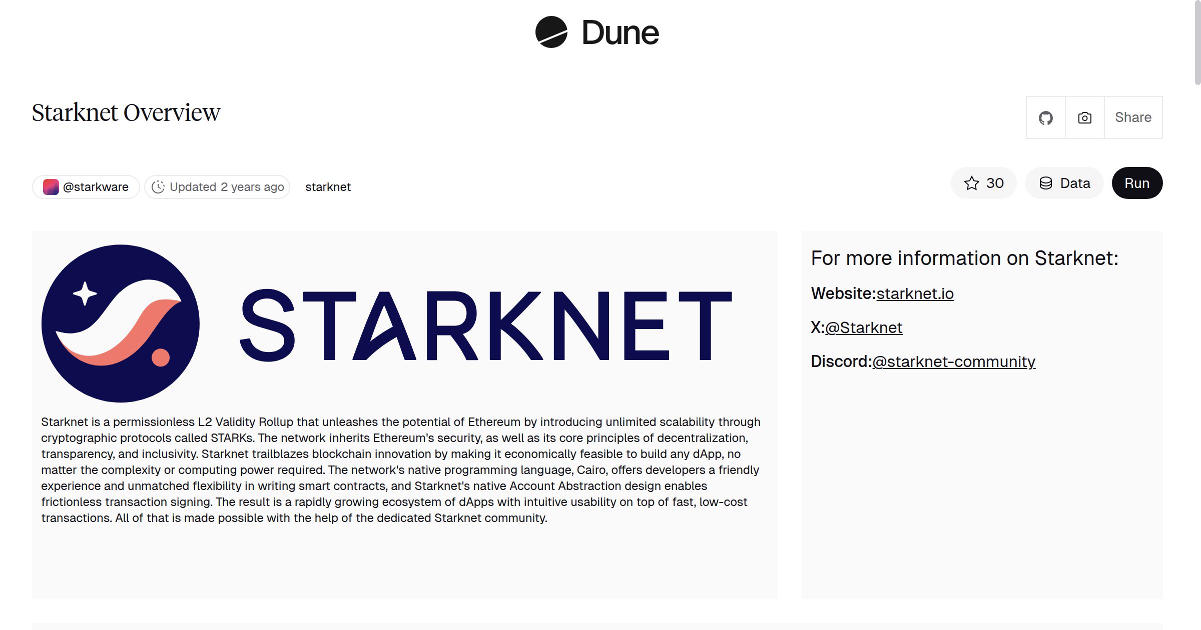 Starknet Overview