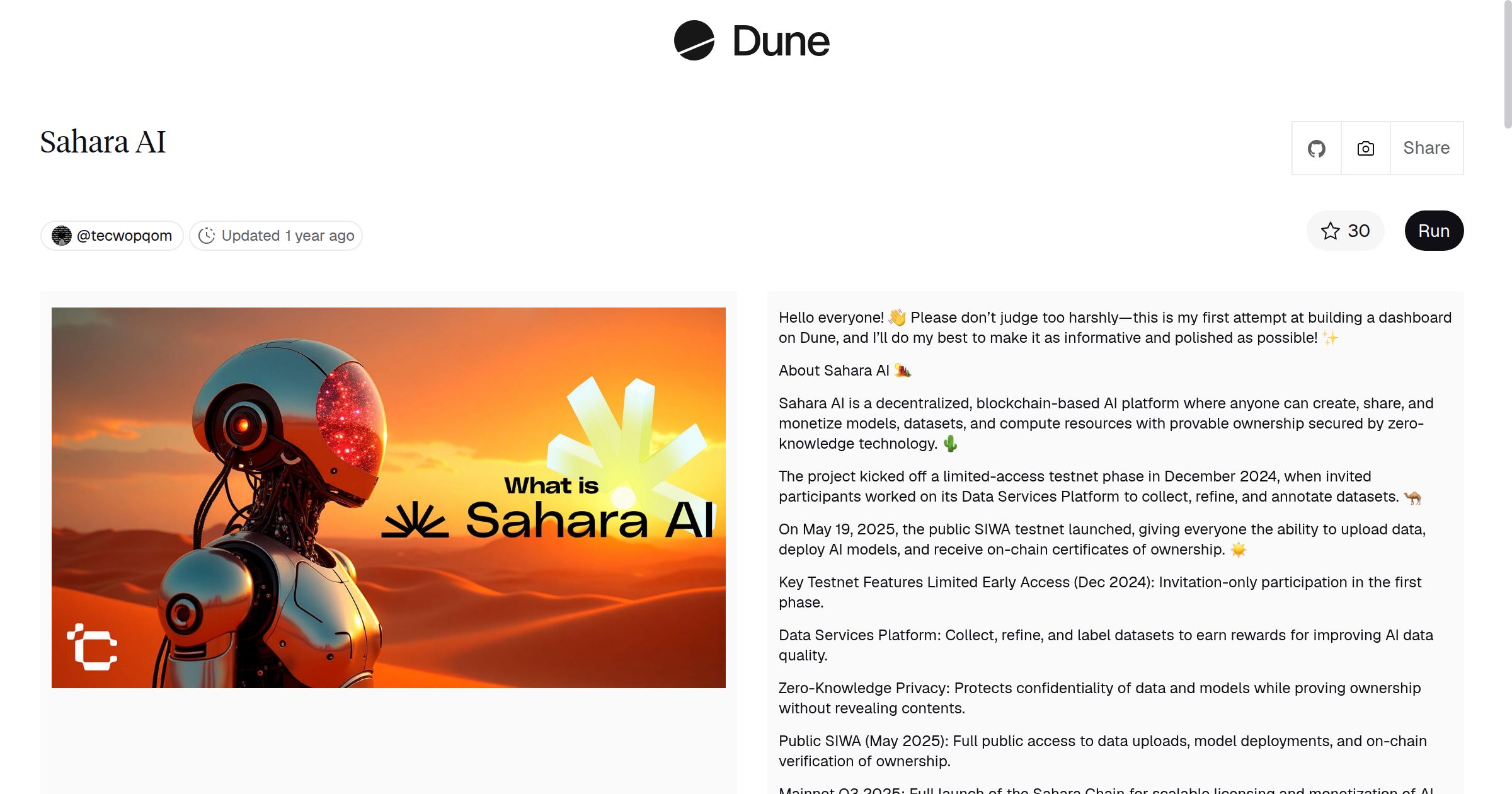 Sahara AI | Dune
