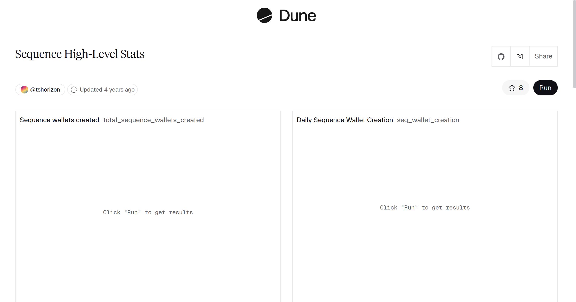 Sequence High-Level Stats
