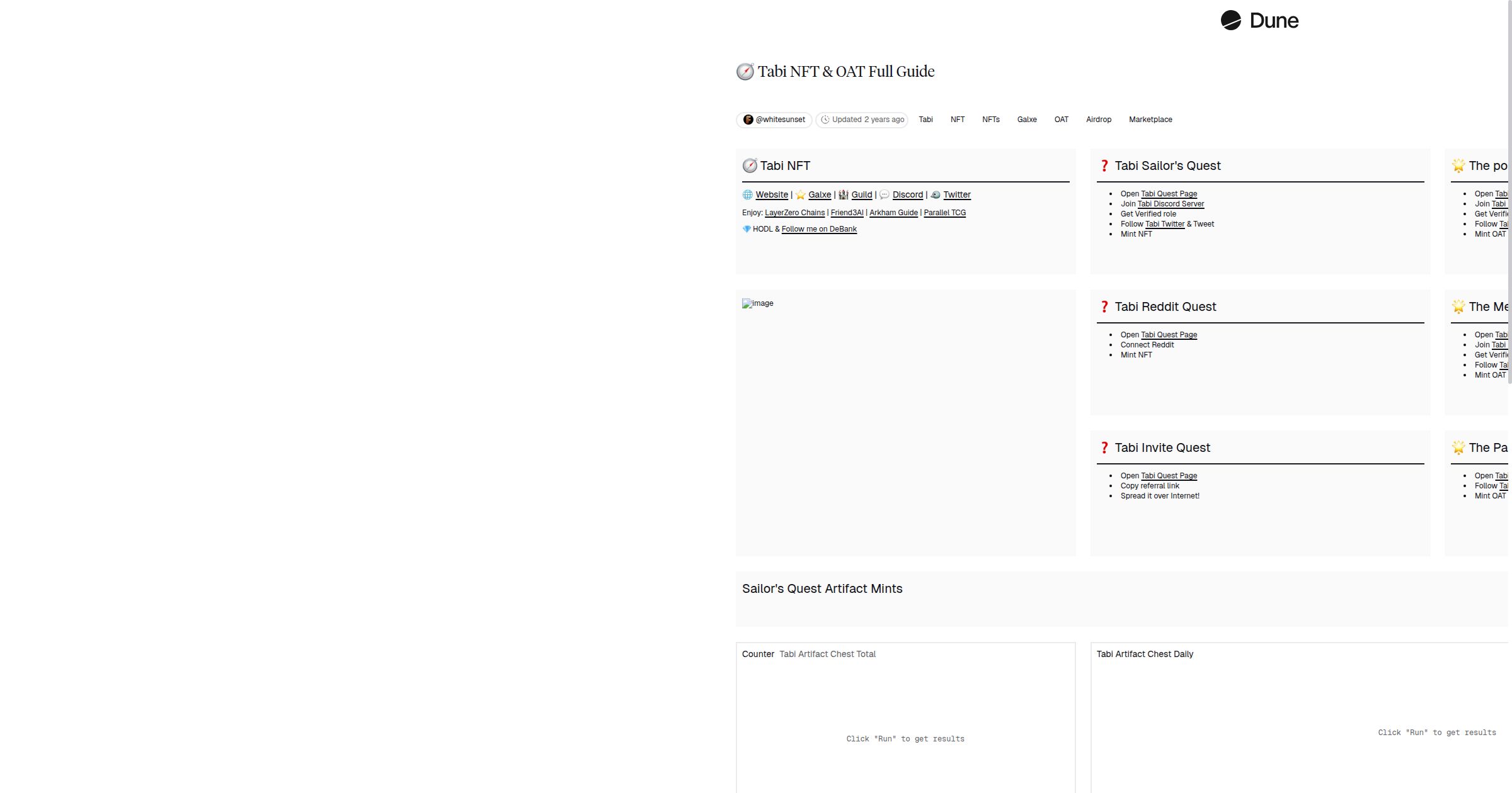 🧭 Tabi NFT & OAT Full Guide