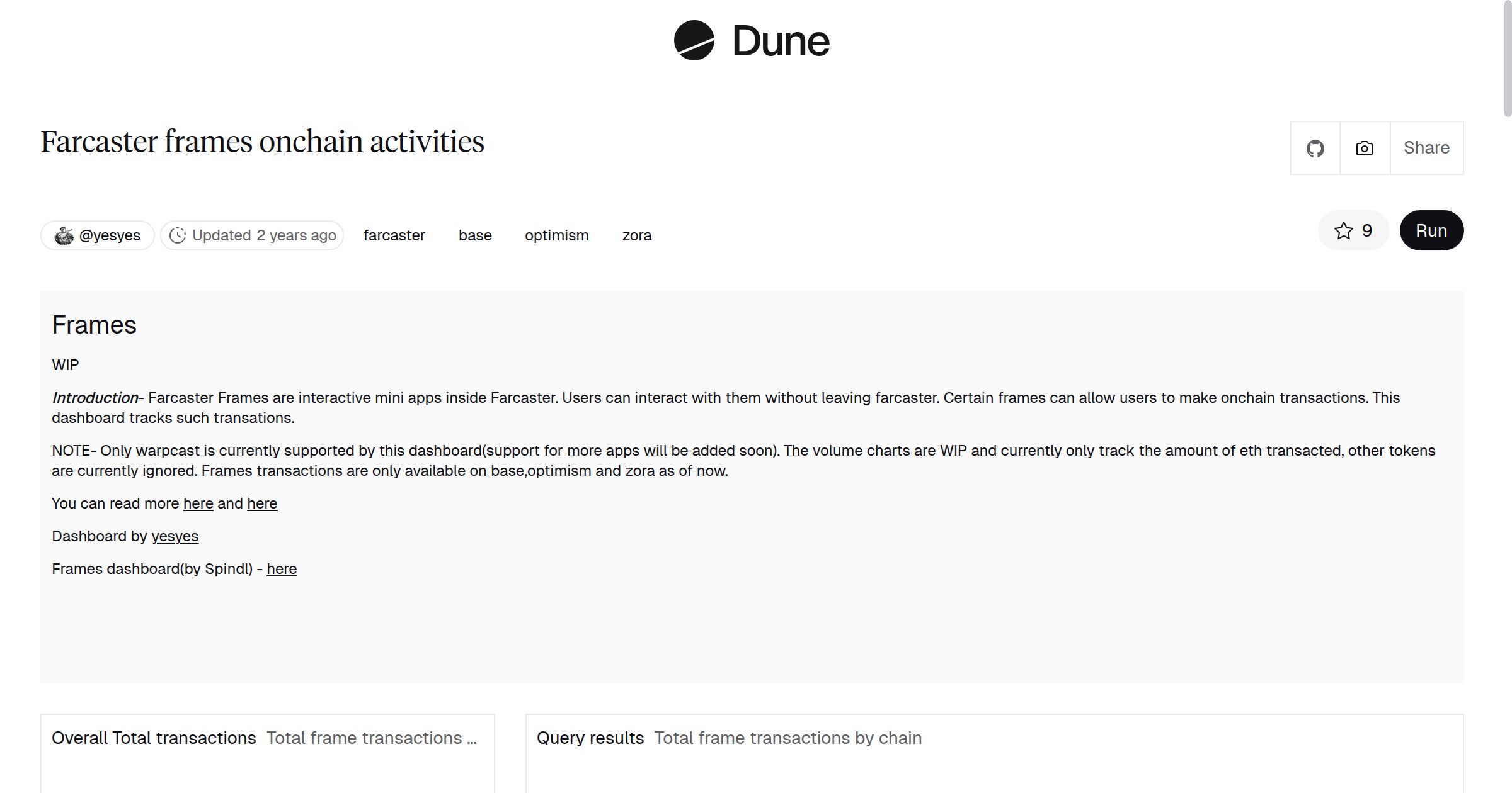 Farcaster frames onchain activities